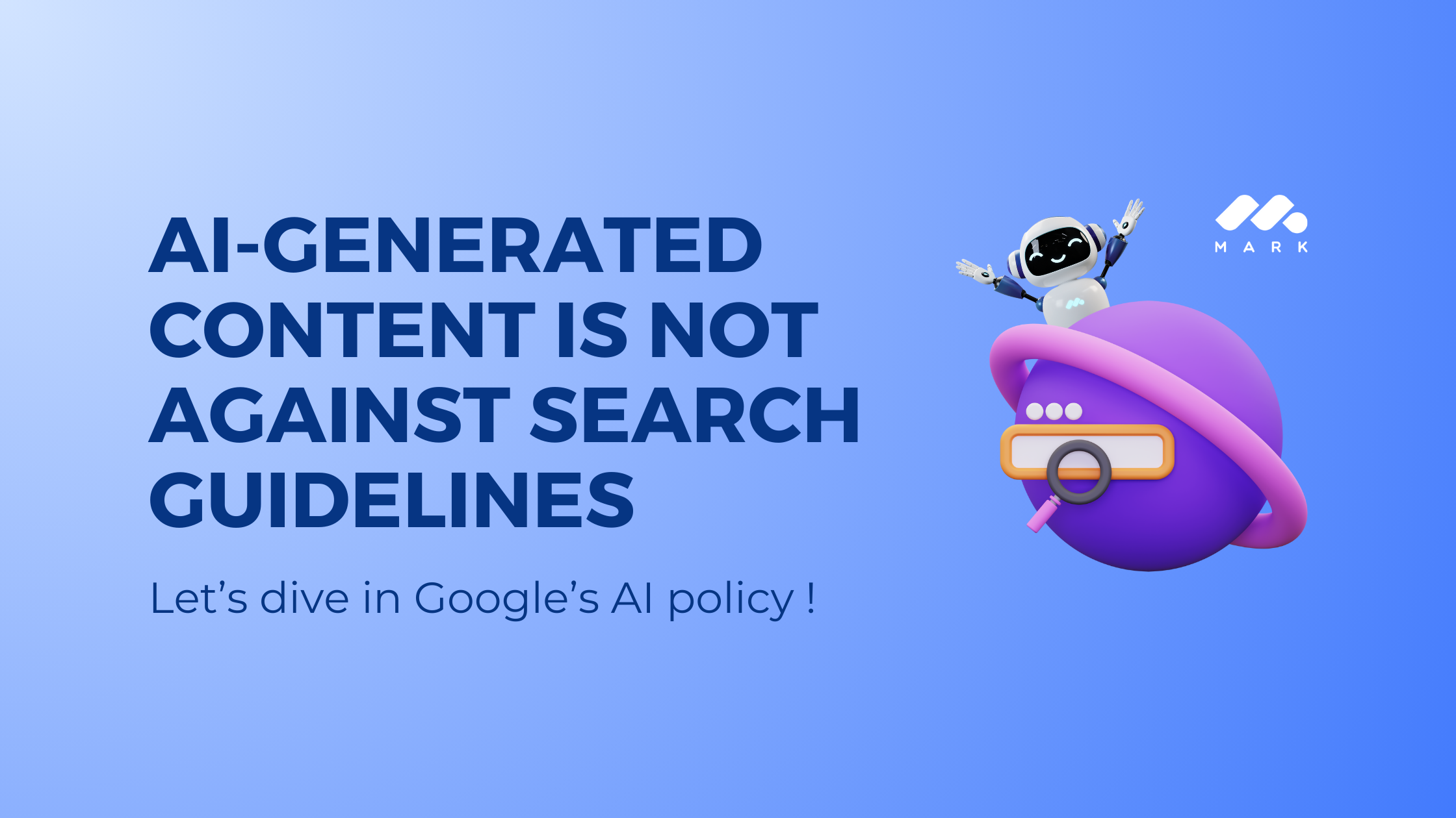 AI-Generated Content Is Not Against Search Guidelines | Artificial Intelligence